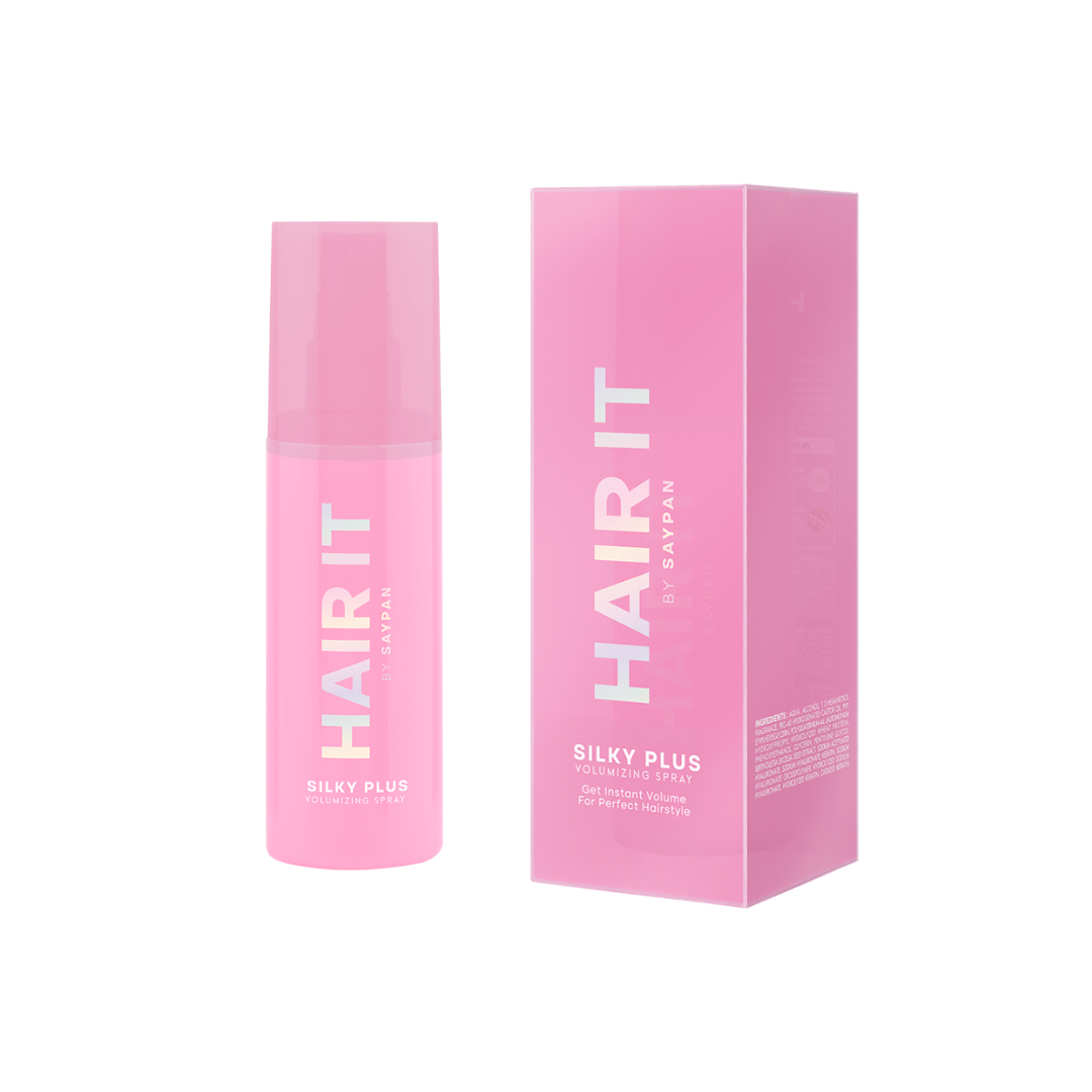 HAIR IT SILKY PLUS VOLUMIZING SPRAY - 100G – SK Cosmetics | Online Shopping