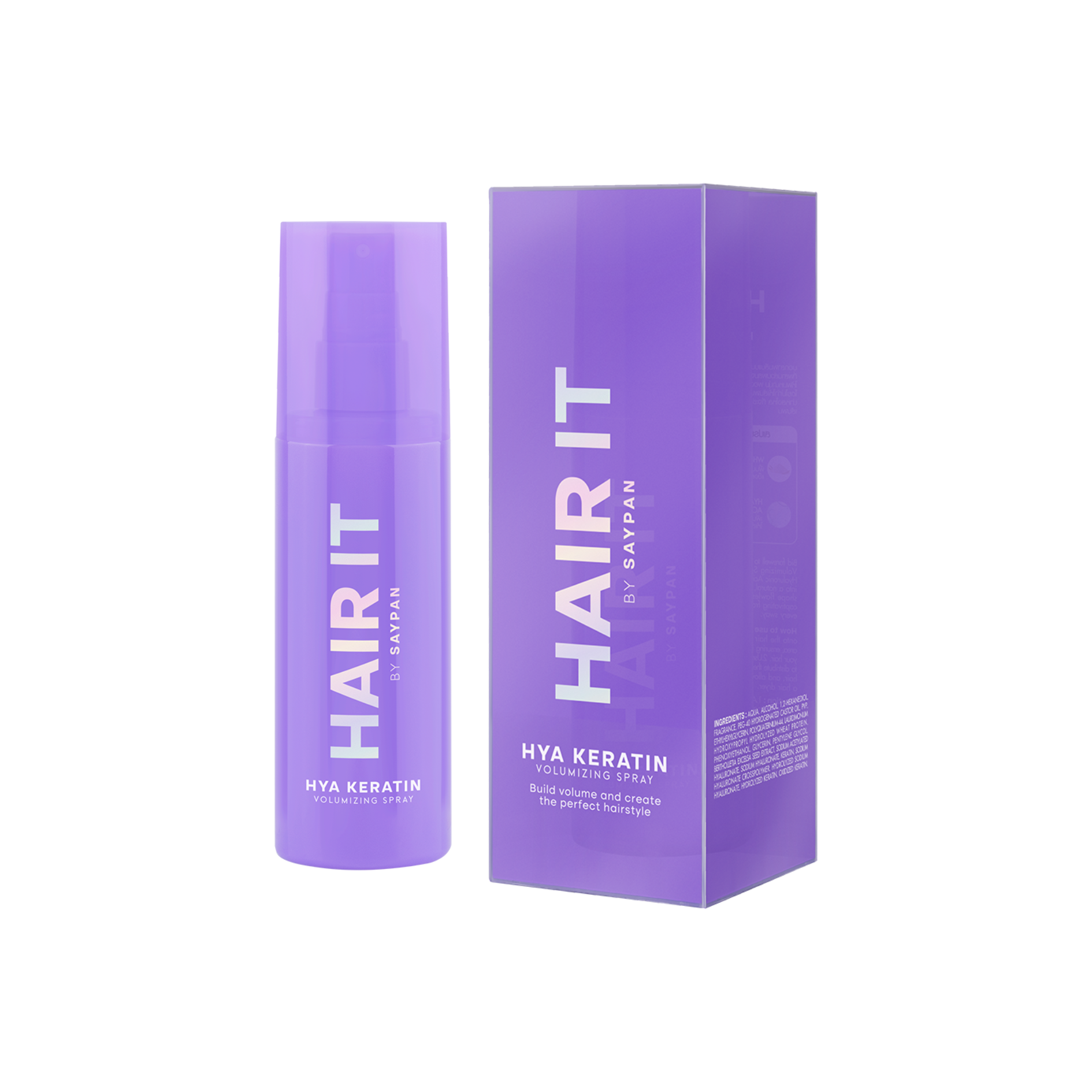 HAIR IT HYA KERATIN VOLUMIZING SPRAY - 100G – SK Cosmetics | Online ...